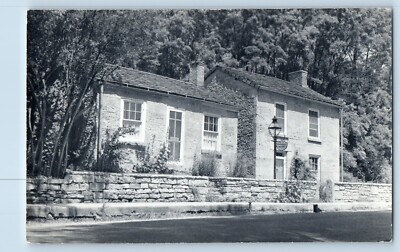 Mineral Point Wisconsin WI Postcard RPPC Photo Pendarvis House c1940's ...