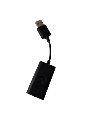 Original G Pro X Logitech 3.5mm Female to Type-A Male USB Adapter Cable ...