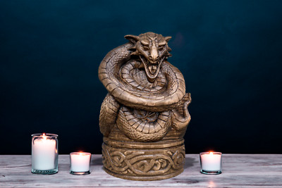 Jormungandr Statue Jormungandr Norse Statue Huge Monster Serpent Norse ...