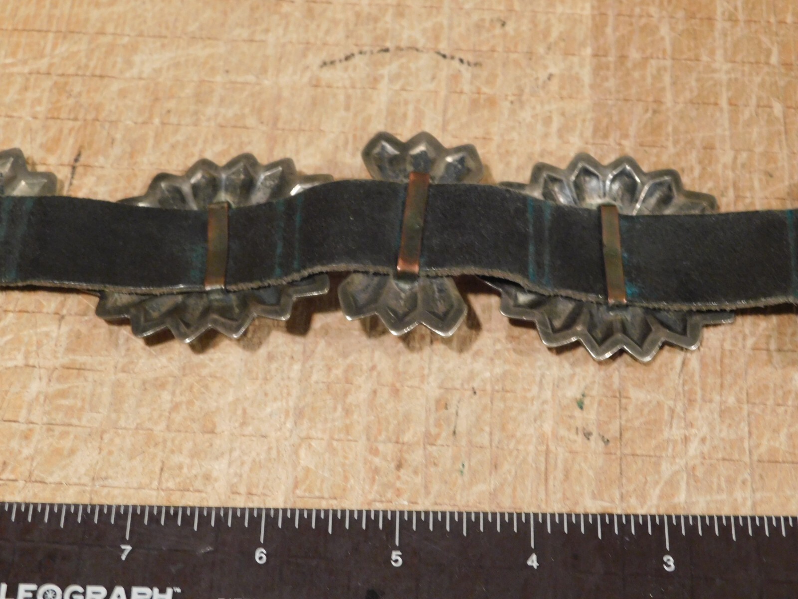 ANTIQUE, OLD PAWN... TRADITIONAL,NAVAJO, STERLING,CONCH BELT | eBay