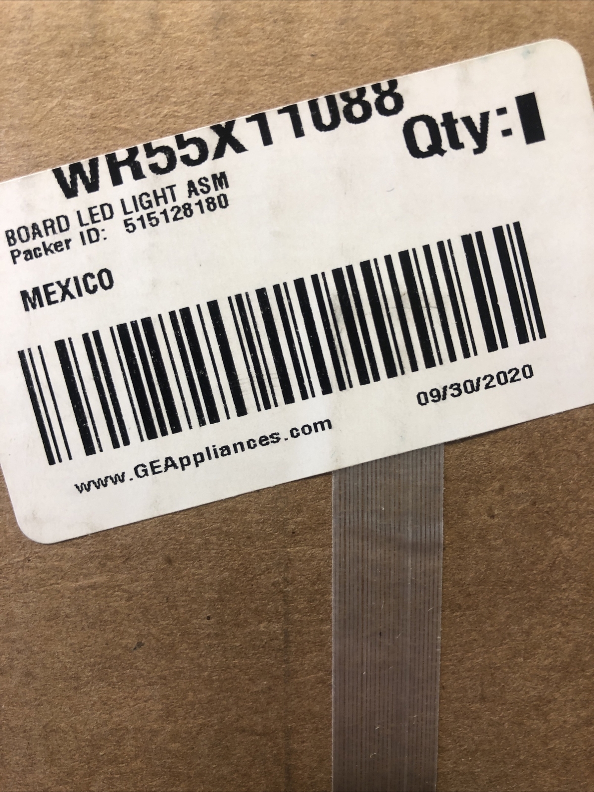 GE WR55X26671 Refrigerator LED Light Board 751109022089| eBay