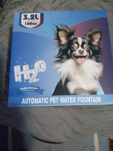 H2O Brand Automatic Pet Water Fountain Extra Capacity New in Box. | eBay
