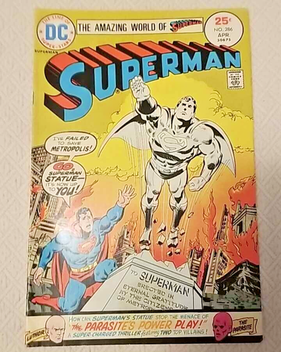 DC SUPERMAN NO. 286 April 1975 (inv-1) | eBay