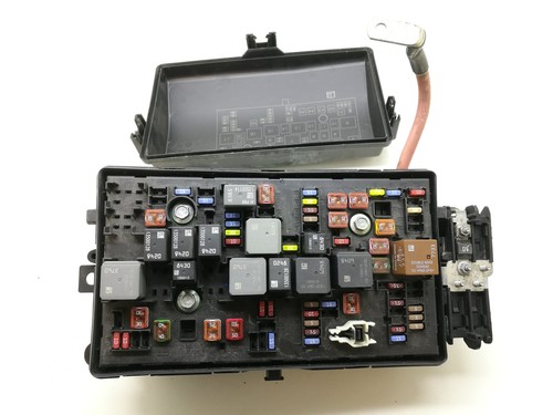 OPEL INSIGNIA A G09 1.8 68 Fuse Box 13222782 1.80 Petrol 103kw 2008 ...