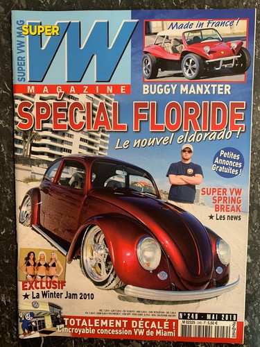 Super VW Magazine N°249 Mai 2010 (avec poster) | eBay
