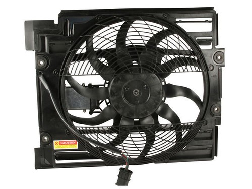 For 2007-2013 BMW 328i Auxiliary Fan Assembly TYC 16297TVDJ 2008 2009 ...