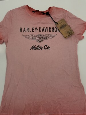 Harley-Davidson-Winged Logo Motor Co. Tee-96289-20VW-Medium | eBay