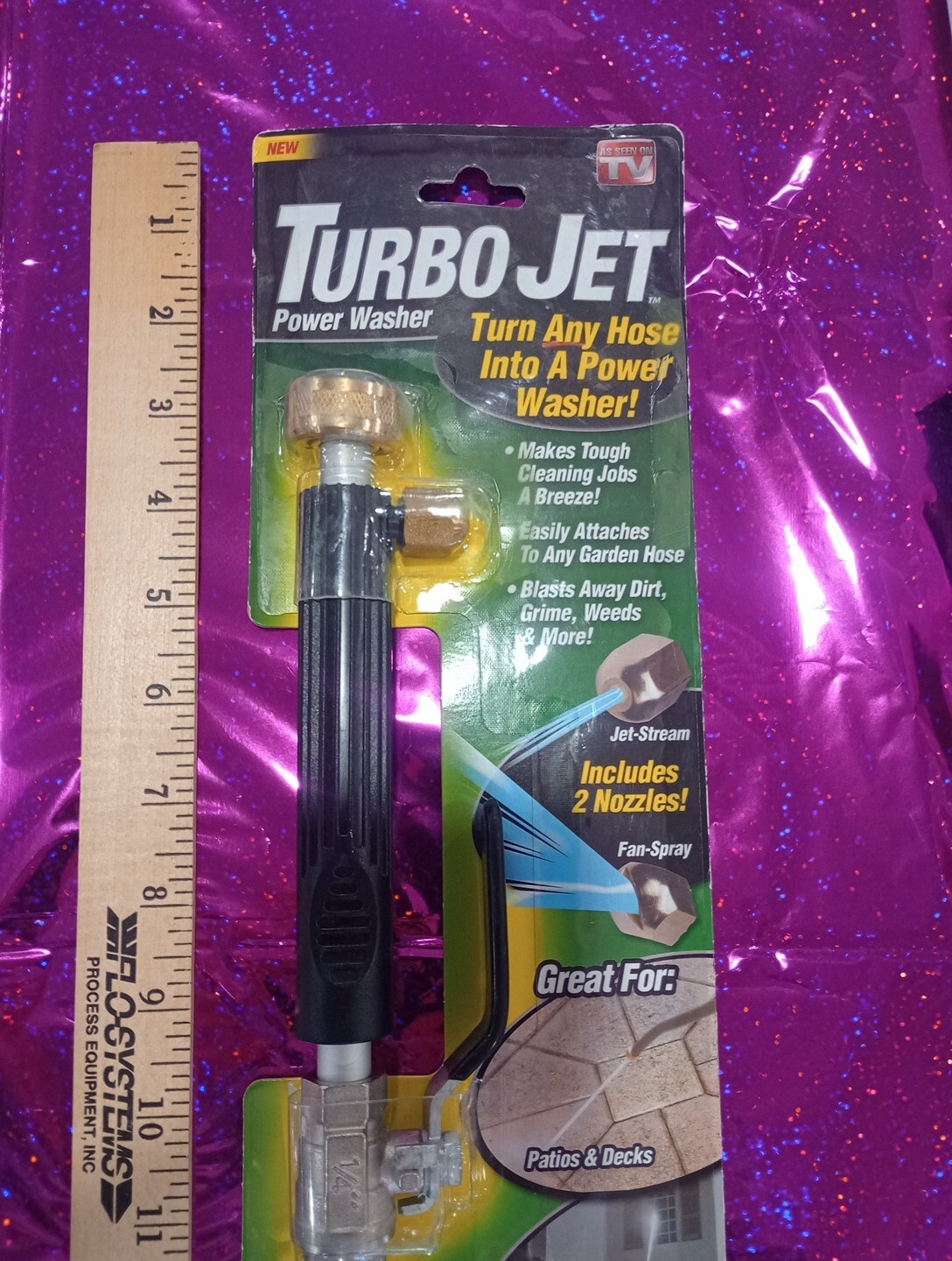 TURBO JET Hose Attachment Aluminum/Stainless Steel High Pressure Power ...