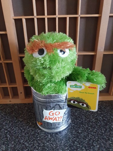 Sesame Street - Oscar the Grouch - Kids Soft Toy Gund BNWT 28399758609 ...