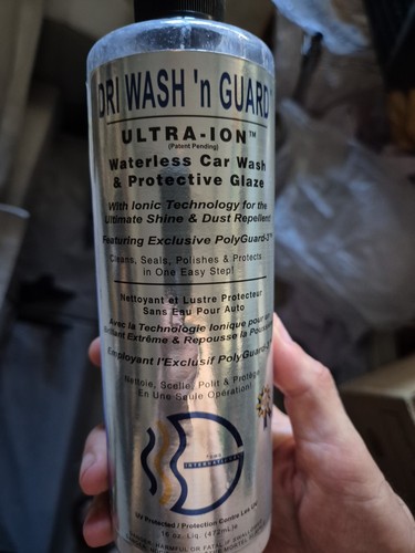 DRI WASH N GUARD ULTRA ION 16 OZ. With Bonus 8 OZ. Pumper | eBay