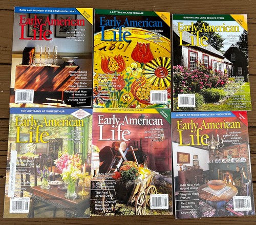Early American Life magazine 2015 lot 6 issues no Christmas issue | eBay