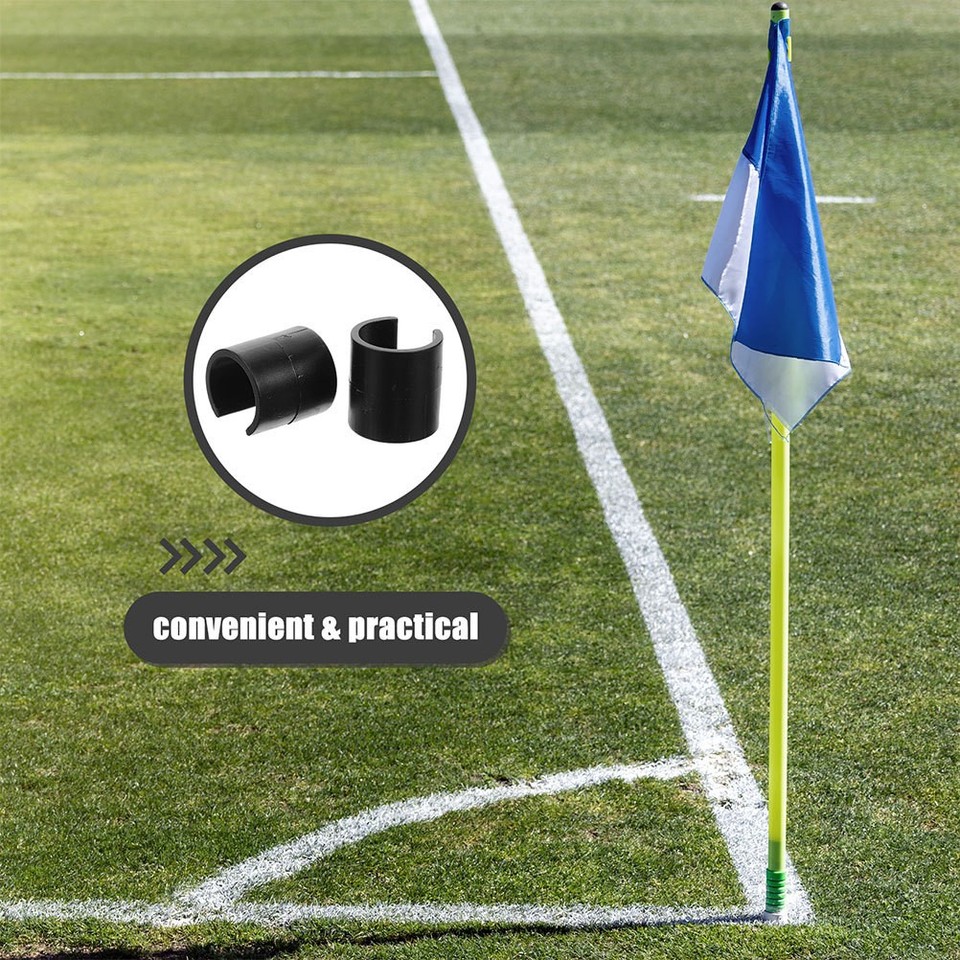 12pcs Garden Anti-Wind Flag Clip Garden Flagpole Plastic Stopper Flag ...