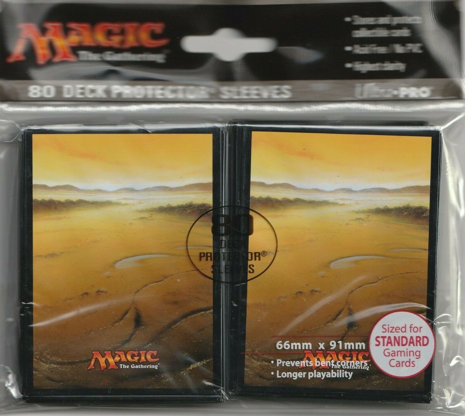 Ultra Pro 80 Magic The Gathering Deck Protector Sleeves Mana 5 Plains ...