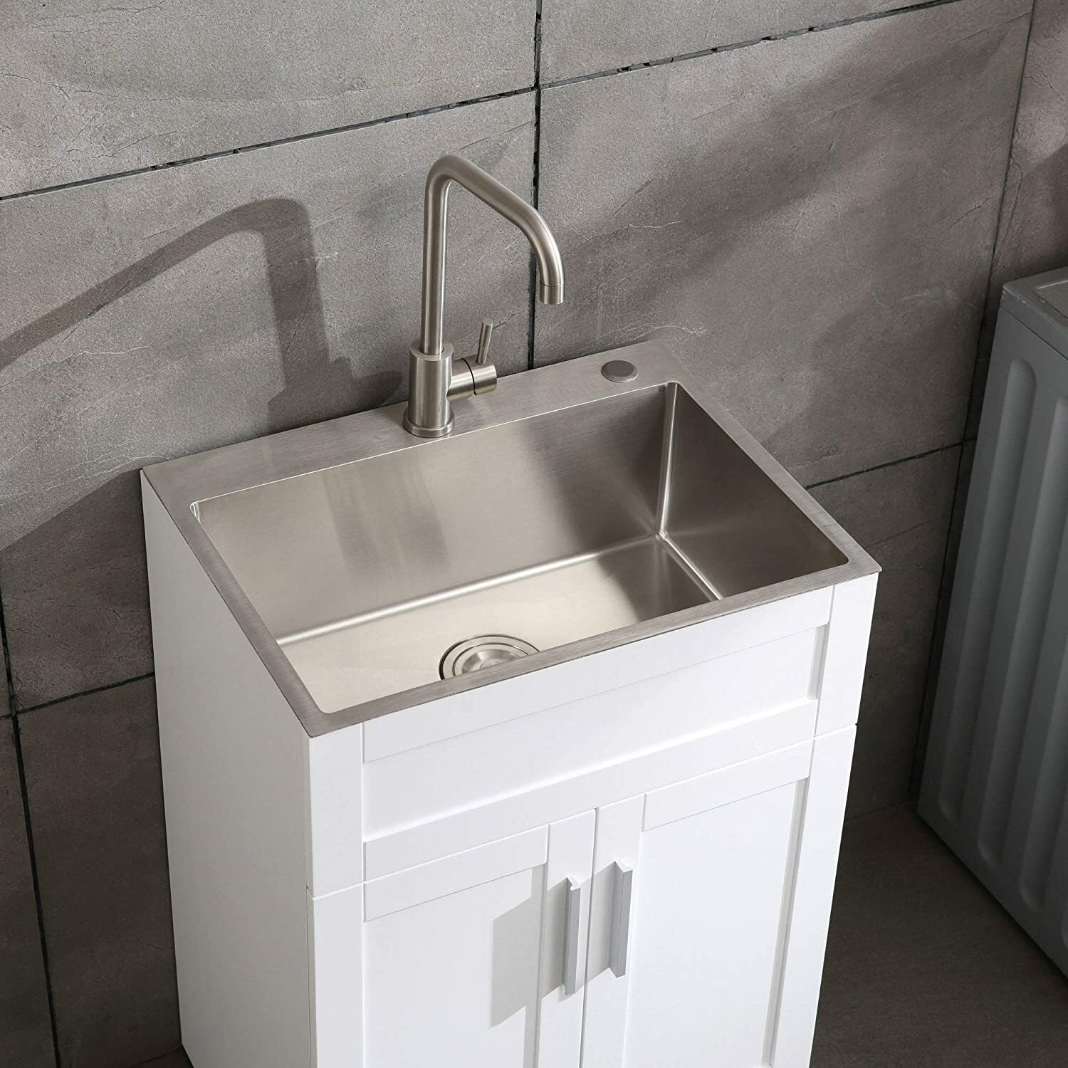 Utility Sink Cabinet Combo | Cabinets Matttroy