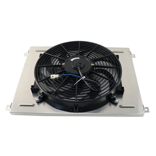 Aluminum Radiator Shroud+Fan for 1966-1970 Ford Mustang Falcon 63-1969 ...