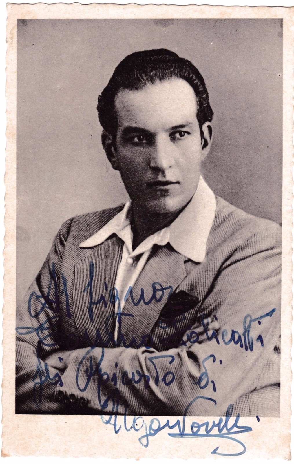 UGO NOVELLI opera bass signed photo | eBay