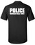 POLICE Narcotics Unit Law Enforcement Drugs Front & Back Men's Tee ...