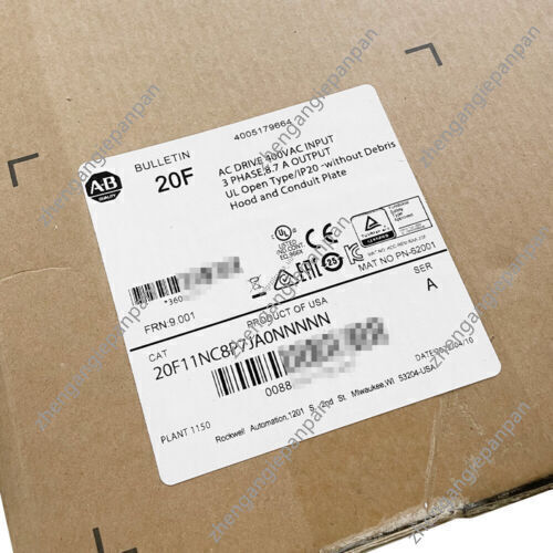 2023 New Sealed AB Allen-Bradley 20F11NC8P7JA0NNNNN AC DRIVE 400VAC ...