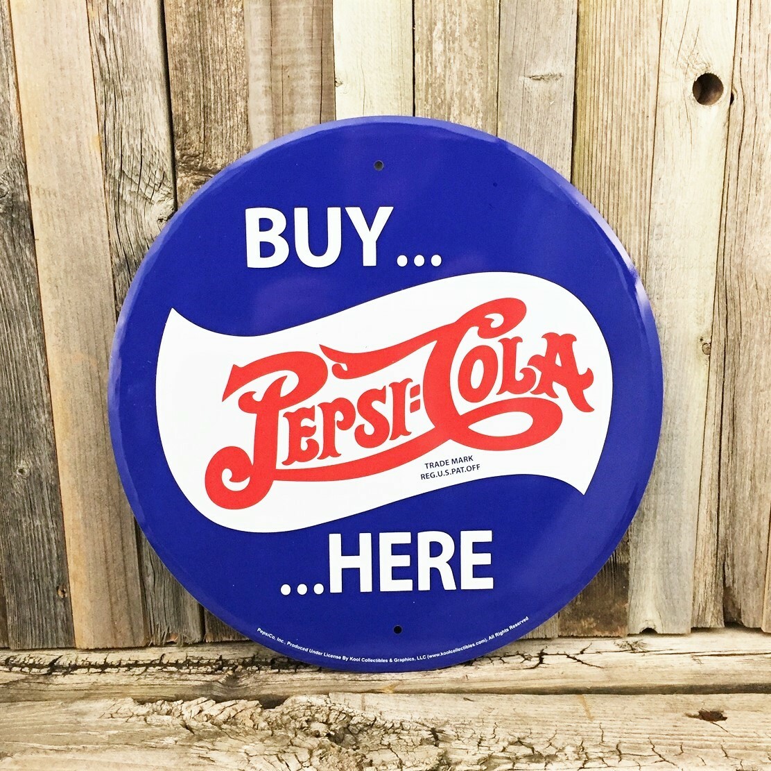 Vintage Pepsi Cola Logo