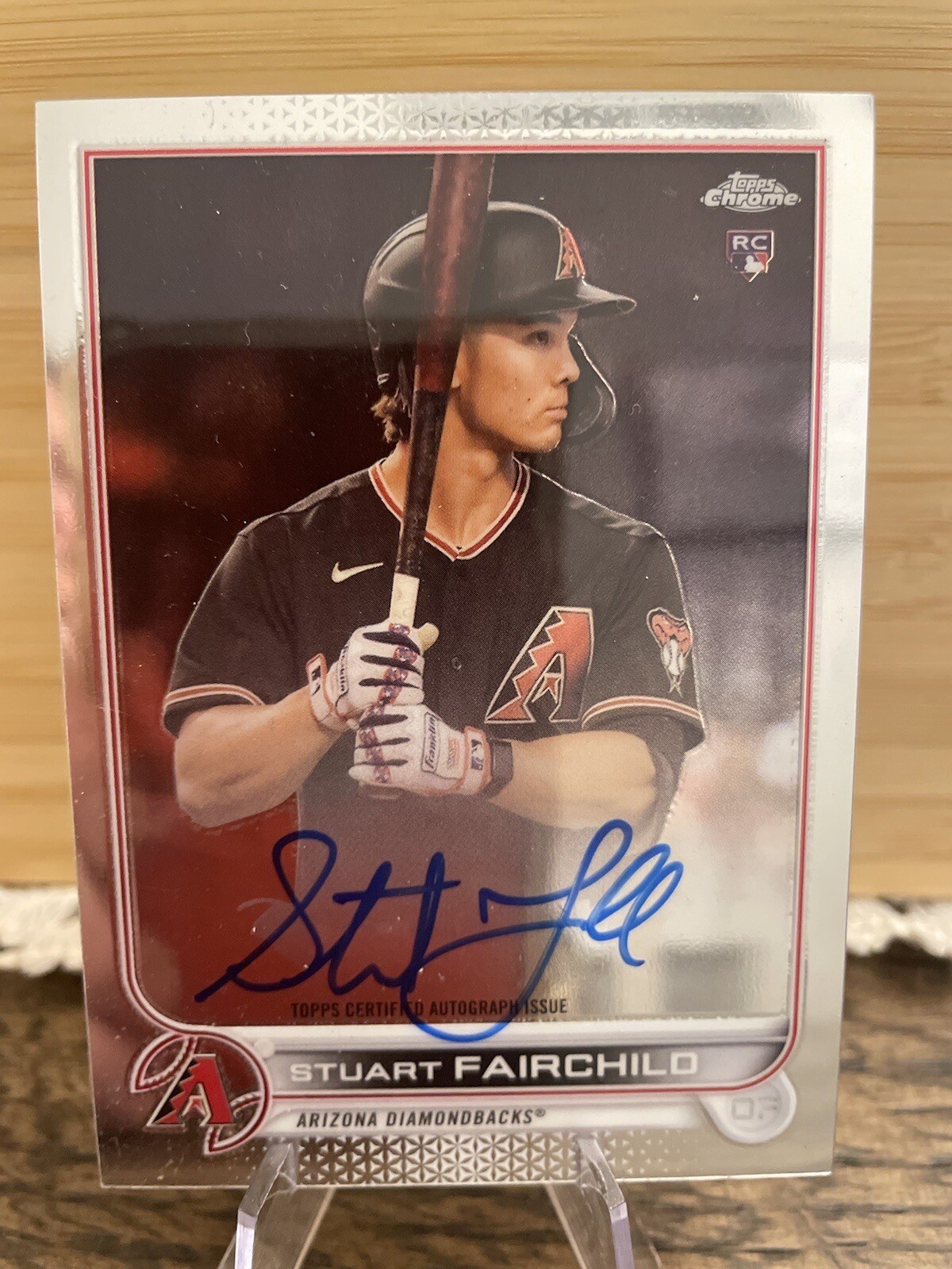 2022 Topps Chrome - Rookie Autographs #RA-SF Stuart Fairchild (AU, RC ...