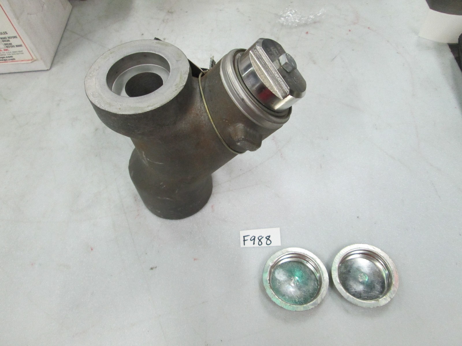 Edward Flowserve Univalve 1-1/2" S/S Lift Check Valve Fig# D36274F316T1 ...