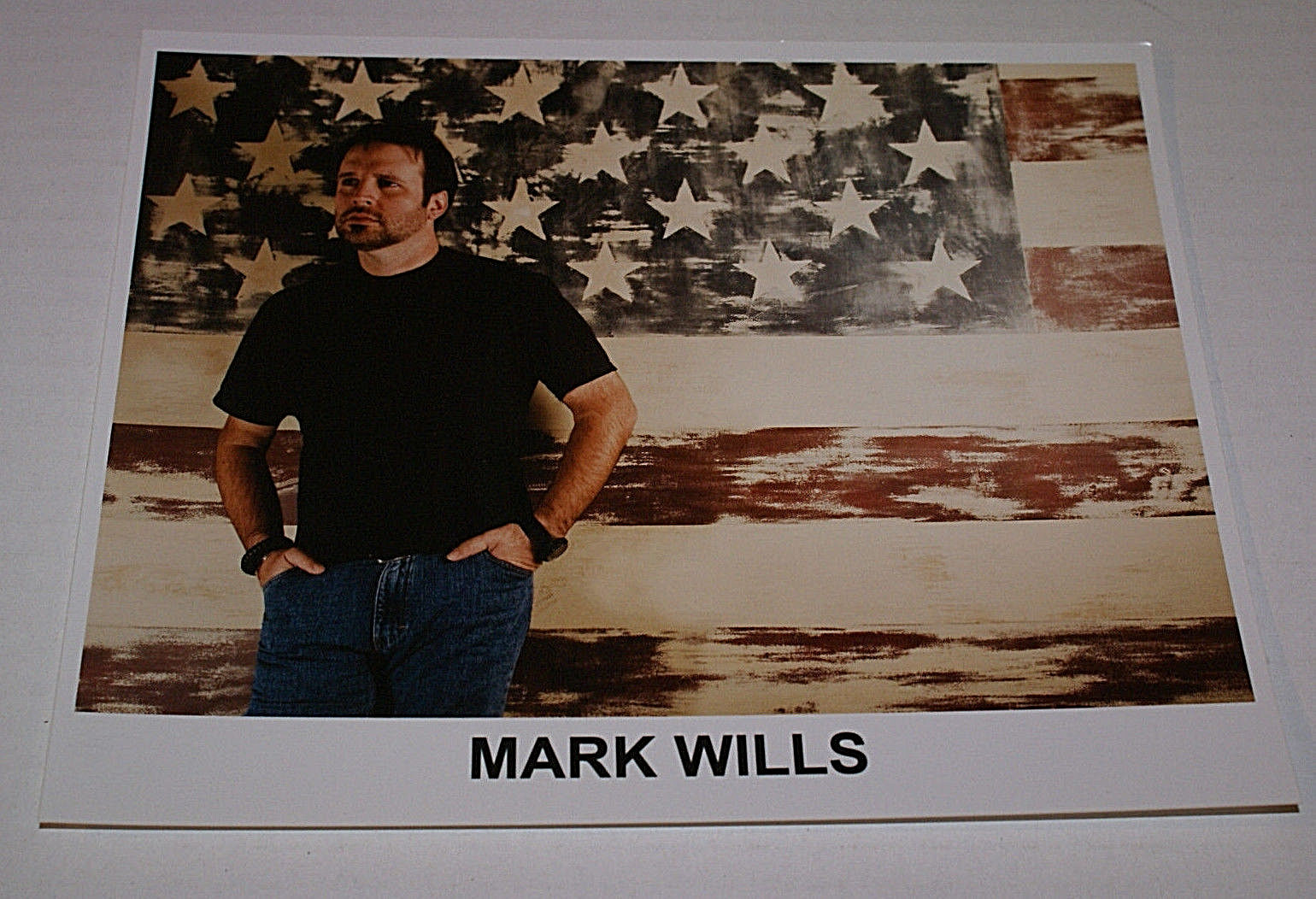 MARK WILLS #2 PROMO PICTURE IMAGES COUNTRY CELEBRITY PRINT HTF OUT OF ...