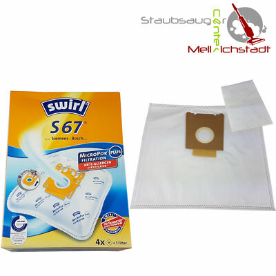 Original Swirl Staubsaugerbeutel S67 S 67 oder Staubbeutel Vlies ...