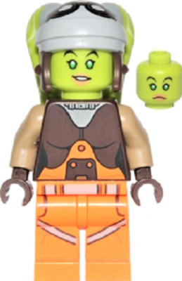 LEGO Star Wars: Rebels HERA SYNDULLA - DARK TAN ARMS Minifigure sw0576 ...