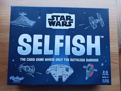 Ridley's Selfish Star Wars Strategy Card Game Complete New Sealed | eBay
