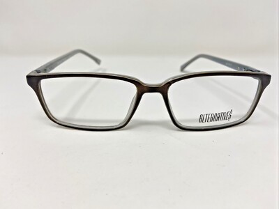 ALTERNATIVES Eyeglasses Frames ALT-76 1 55-16-140 Brown Full Rim OI86 ...