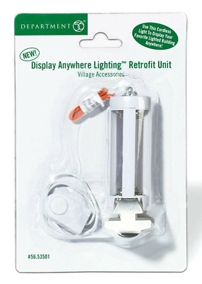 NEW Dept 56 Village Display Anywhere Lighting Retrofit Unit #53501 New ...