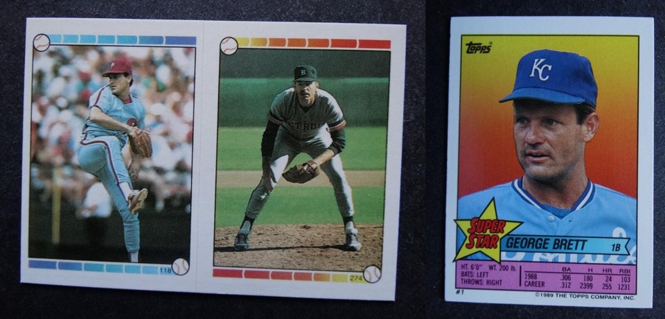 1989 Topps Stickers Baseball Cards Complete Your Set U Pick From List ...