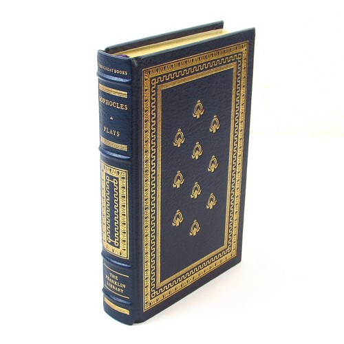 Sophocles Plays Franklin Library Great Books 1980 Leather Oedipus ...