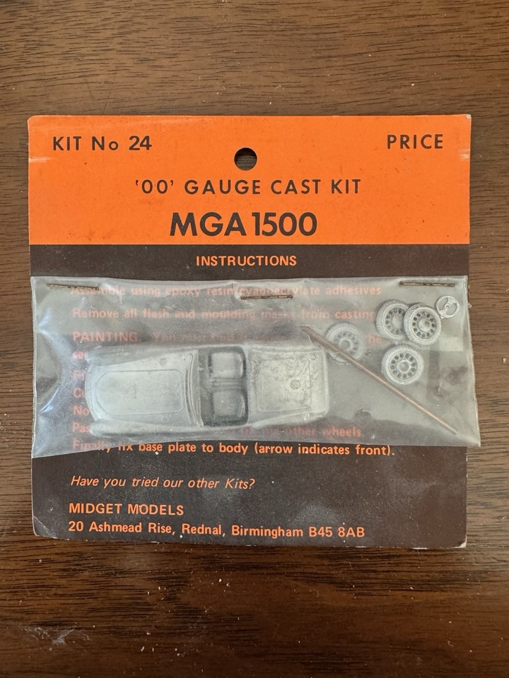 Metal Model Collection MGTF MGTD MGA MG Pre-War Complete Unassembled | eBay