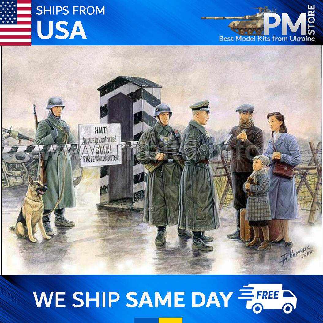 Master Box 3527 WWII German Checkpoint 1/35 scale model kit | eBay