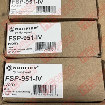 NOTIFIER FSP-951-IV SMOKE DETECTOR FSP 951 IV SAME DAY SHIPPING | eBay