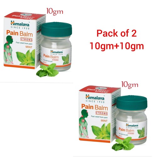 Himalaya Pain Balm Strong Fast Relief From Headache Ayurvedic 10gm X 2 ...