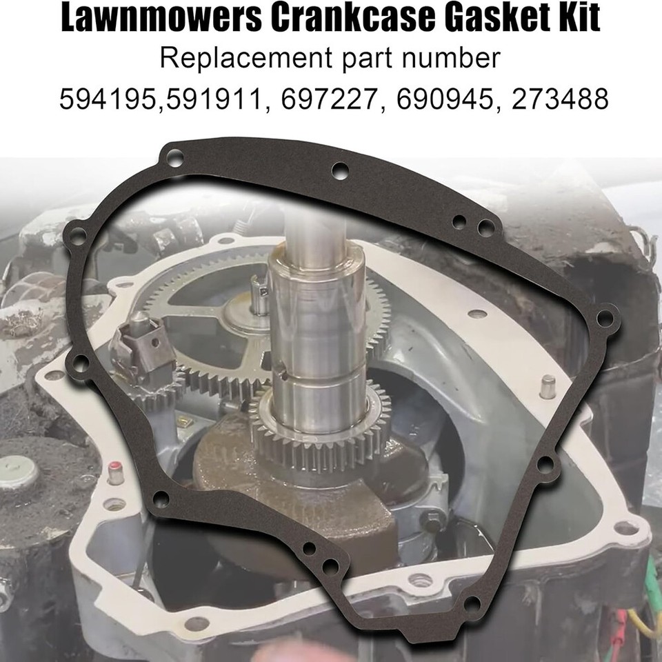 594195 for Briggs & Stratton Small Gasoline Engines Crankcase Gasket ...