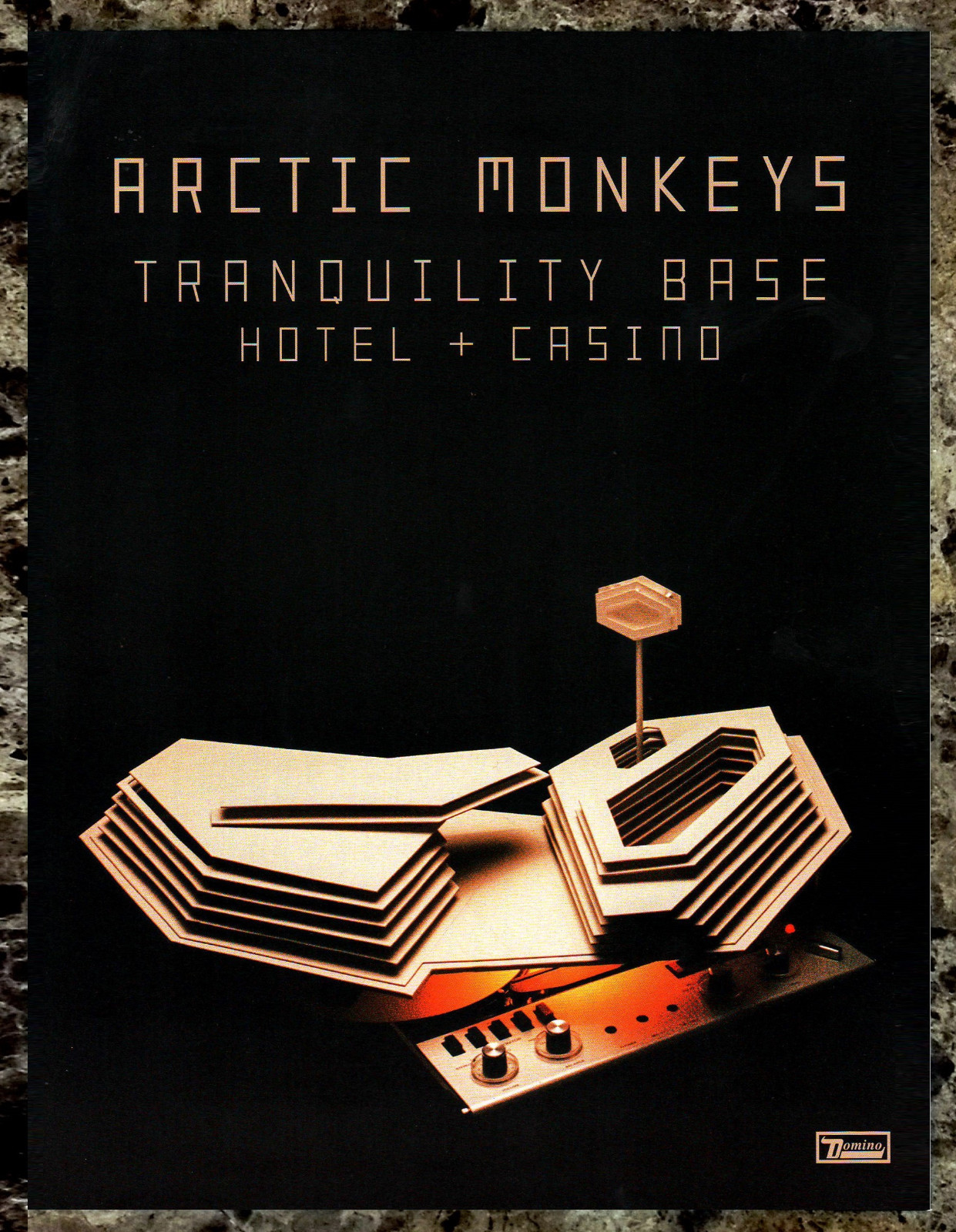 ARCTIC MONKEYS Tranquility Base Hotel + Casino Ltd Ed RARE Mini-Poster ...