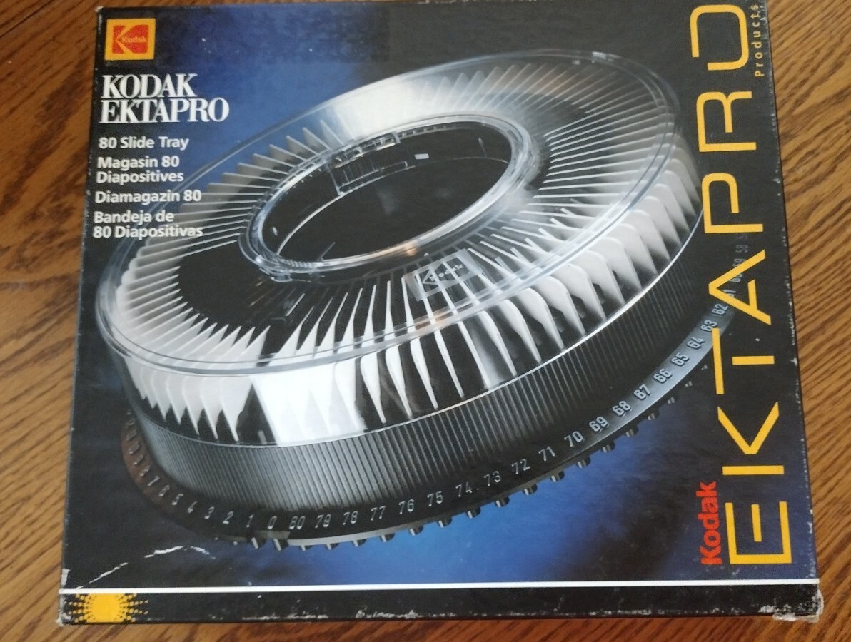 3 Kodak EKTAPRO 80 Slide tray for EKTAPRO EKTALITE ELTAGRAPHIC CAROUSEL ...