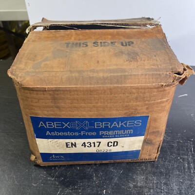 Abex Brakes 00896 EN4317CD Set of 4 (LWTB2) | eBay