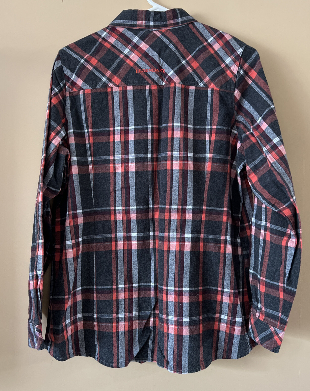 LEGENDARY WHITETAILS Womens Red & Blue Plaid Flannel … - Gem