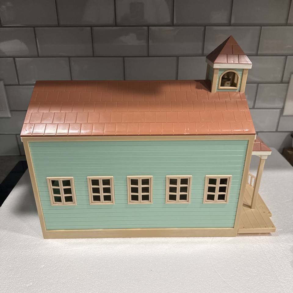 Vintage Sylvania Family Maple Town School #7154 Tonka 1986 Set Near ...