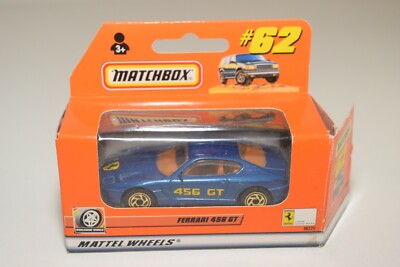 V 1:64 MATCHBOX FERRARI 456GT 456 GT BLUE EXCELLENT COFFRET 3 | eBay