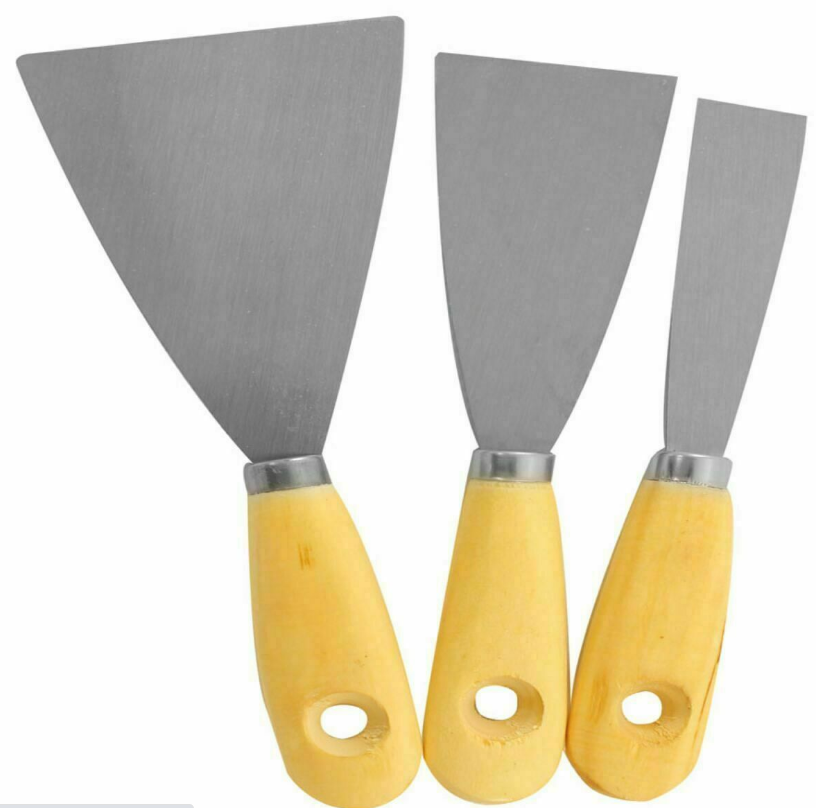 3PC FILLING SCRAPPERS HOME DECORATING WALLPAPER PAINT SCRAPER SET TOP ...