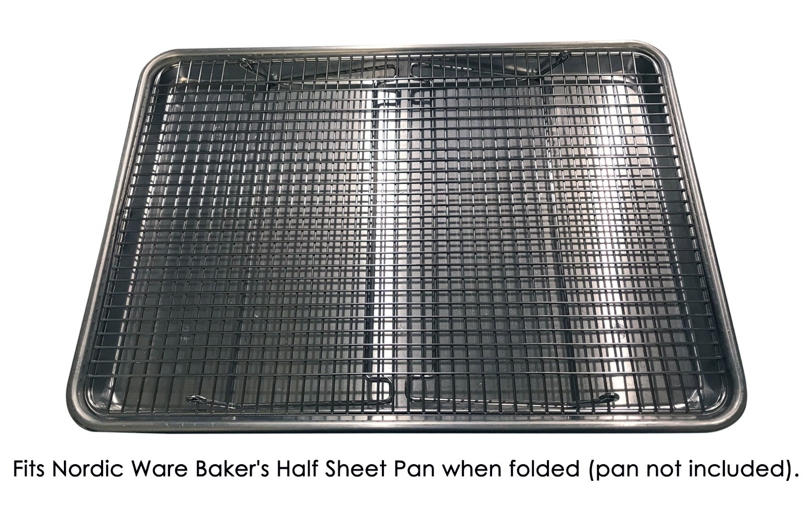 Hamilton Housewares 12" X 17" Stackable Stainless Steel Cooling Rack | eBay