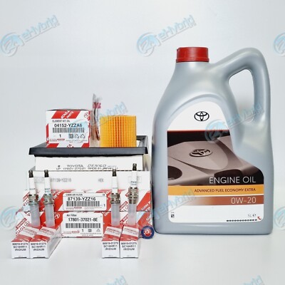 Genuine Toyota Prius Plus Service Kit 2011 TO 2017 1.8L Filters with ...