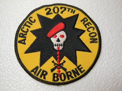 U.S. ARMY 207TH AIRBORNE INFANTRY ARCTIC RECON PATCH FREE USA SHIPPING ...