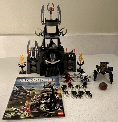 LEGO BIONICLE: Tower of Toa (8758). 99% Complete with instructions, no ...