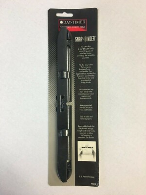 Day-Timer Snap-Binder - Punched Paper Holder, Hanging File, 3 Ring ...